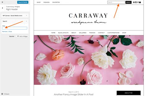 How To Select Between A Pop Up Header Widget And A Inline Header Widget
