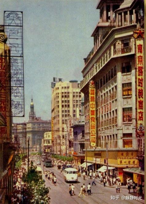 老照片：这是50年代的上海，那时候的上海是这样的 知乎