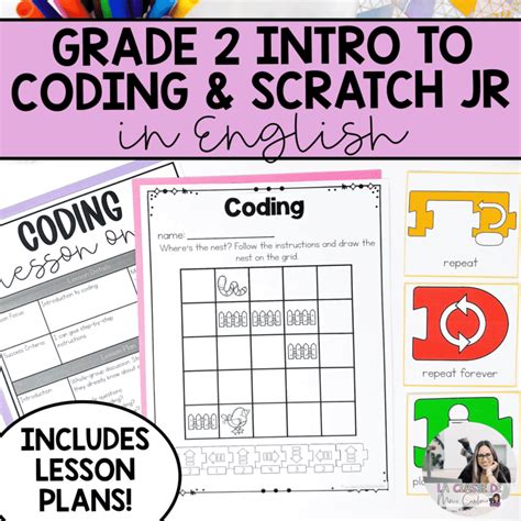 Grade 2 Coding Unit Introduction To Coding With Scratch Jr In ENGLISH La Classe De Mme Caroline