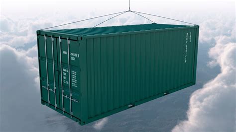 Us Army Transport Helicopter With 20 Ft Iso Container 3d Model 179