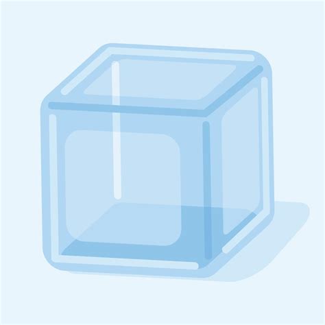 Vector Image Of An Ice Cube Vector Art At Vecteezy