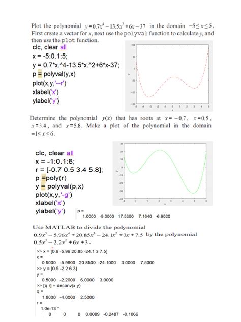 Polynomial Curve Fitting Solutions Pdf