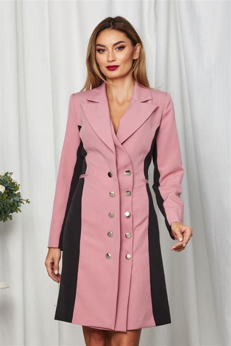 Rochie Tip Sacou Office Cambrata Rochii Office