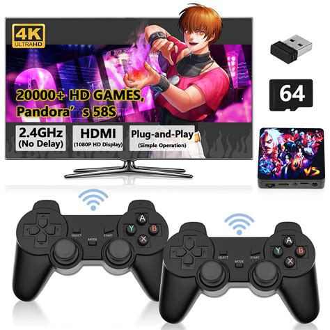 Regiisjoy 20000 In 1 Wifi Game Box 58s Arcade Stick Vgc Lkr