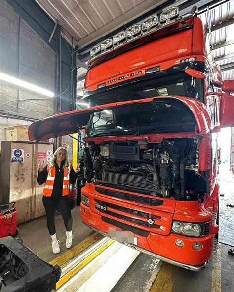 Im Britains Glammest Lorry Driver I Bought My Own Firm After