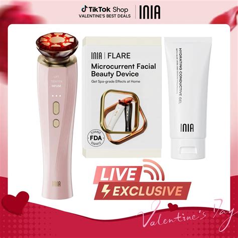 查看 【live Exclusive】inia Flare All In One Facial Beauty Device 3 In 1