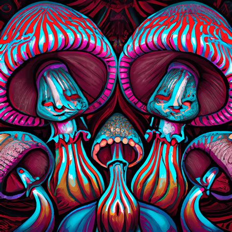 Psilocybin Mushrooms Art