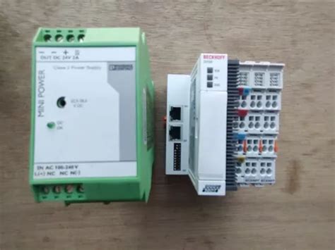plc beckhoff ek9300 profinet módulos y fuente 24v mercadolibre