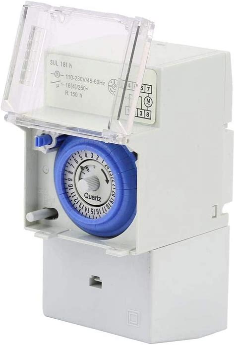Yajoied Timer 24 Hour Time Switch Timer 110 230v Sul 181h Analog