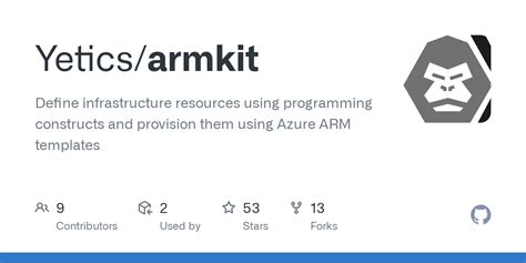 Github Yetics Armkit Define Infrastructure Resources Using Programming Constructs And