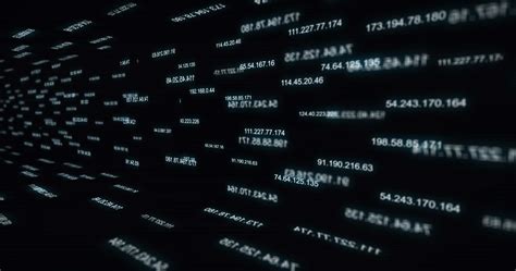 ip address computer running on a wall 36990330 stock video at vecteezy
