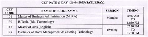 Ipu Cet Admit Card Out Exam List Released For April 26 27