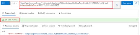 User Activity Api Not Working Dont Know Why Microsoft Qanda