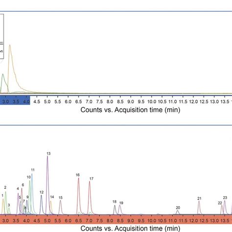 Multiple Reaction Monitoring Mrm Chromatograms Of Amino Containing Download Scientific