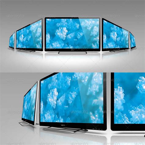 28 Latest Free Tv Mockup Design Template In Psd And Vector