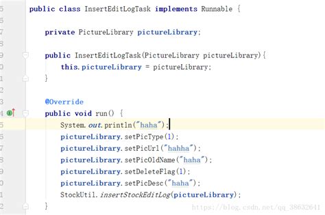 线程run方法中注入service报空指针线程跑数据报空指针 Csdn博客