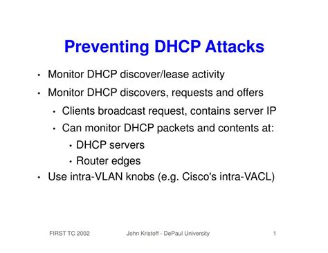 Ppt Local Network Attacks Powerpoint Presentation Free Download Id