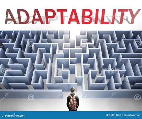 Adaptability Can Be Hard To Get Pictured As A Word Adaptability And A