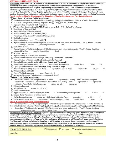 City Of Charlotte North Carolina Authorization Certificate Application