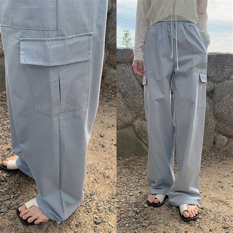 키큰여자아름다운174 [174]키큰여자바지vol 526 썸머카고투웨이밴딩팬츠