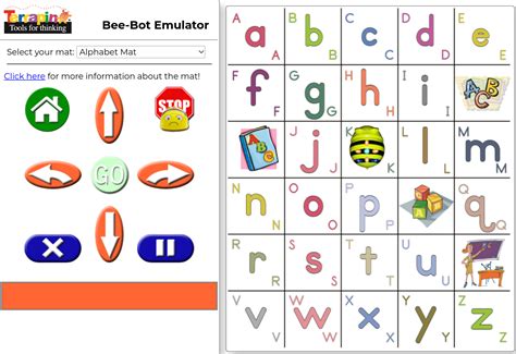 interactive bee bot emulator coding teaching resources