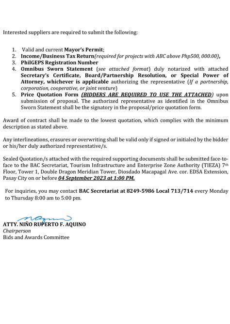 Procurement For The Water Sampling Activity Diving Diving Charge For