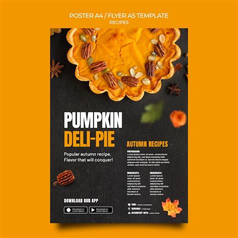 Pie Flyer Psd 30000 High Quality Free Psd Templates For Download