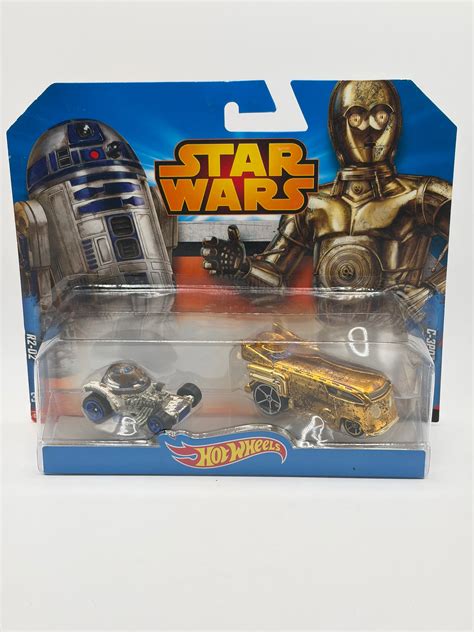 Star Wars C 3po And R2 D2 Hot Wheels Cars The Junque Store
