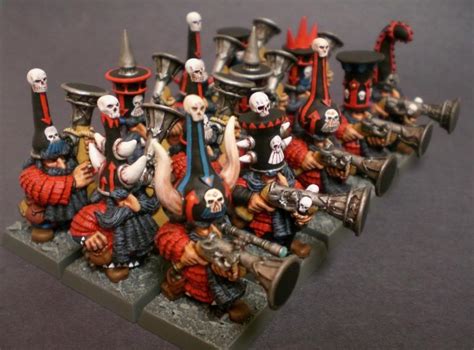 4th Edition Wfb Big Hat Chaos Dwarf Perry Chaos Dwarf Blunderbuss Unit Gallery Dakkadakka