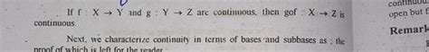 solved if f x→y ﻿and g y→z ﻿are contimuous then gof x→z