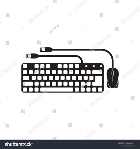Computer Keyboard Symbol Icon Logoillustration Design Stock Vector Royalty Free 2280606117
