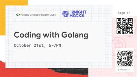 Coding With Golang Ppt