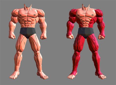 Hum And Huf Improved Body Resource [ssj4 Included] Xenoverse Mods