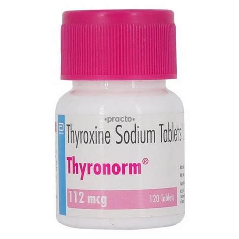 Thyronorm 112mcg Tablet At ₹ 230bottle In Surat Id 2854260092012