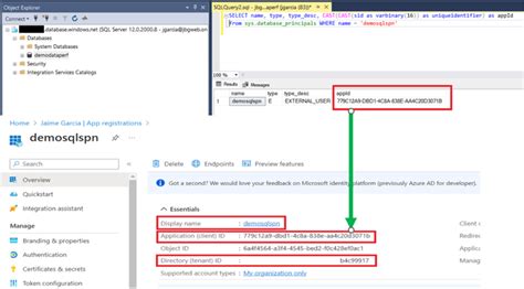qtip connect to azure sql db using entra spn service principal