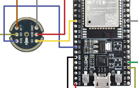פיתוח Esp32 Inmp441 I2s Microphone רובוטרוניקס מפתחת מעגלים ואלקטרוניקה מיקרובקרים תוכנה