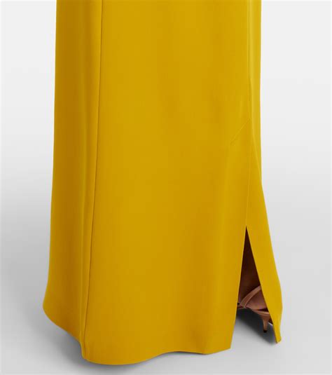 Cady Couture Vgold Gown In Yellow Valentino Mytheresa