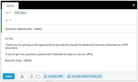How To Write An Email For Quotation Submission Quotation Letter