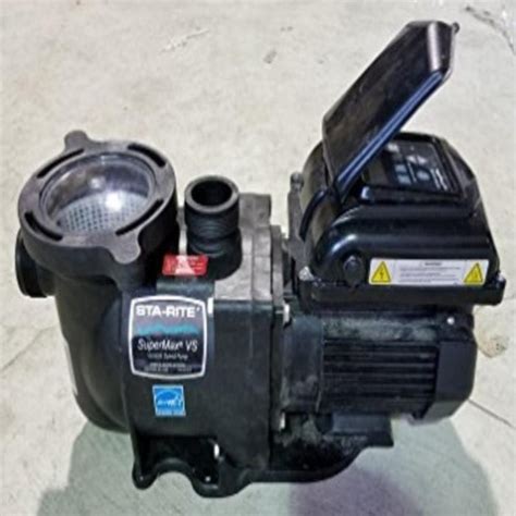 Sta Rite Supermax Variable Speed Pump Pn 343001 Out Of Stock — Aqua