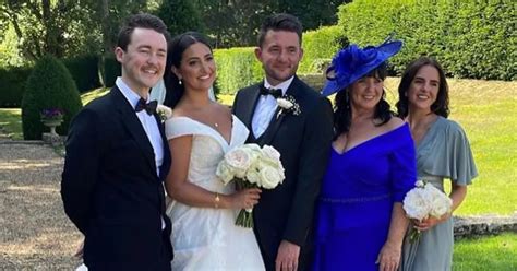 Shane Richie And Coleen Nolans Son Shane Jr Marries Maddie Wahdan In