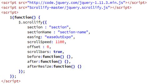 Membuat Animasi Scroll Dengan JQuery