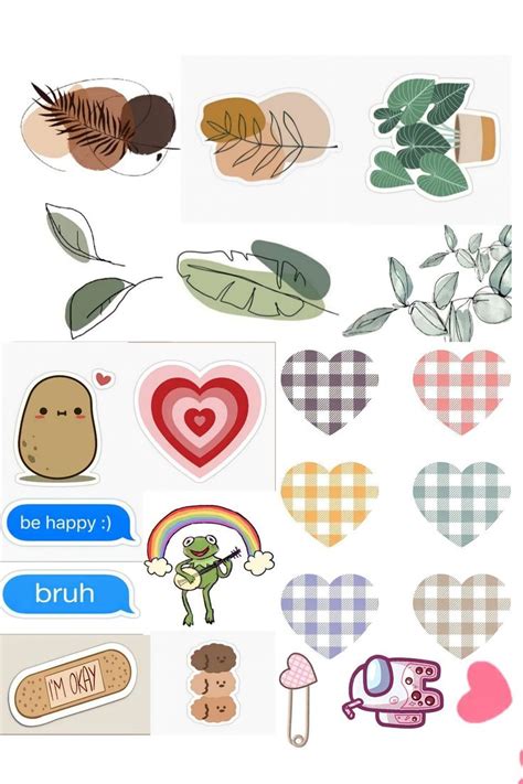 ستيكرز للطباعة Printable Stickers