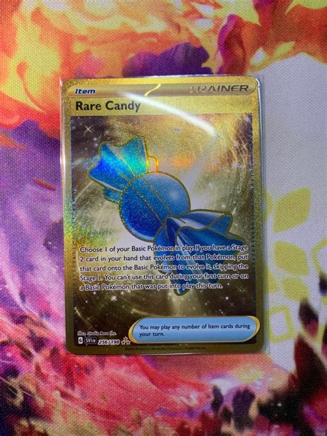 Rare Candy 256198 Sv01 Scarlet Violet Hobbies And Toys Toys And Games On