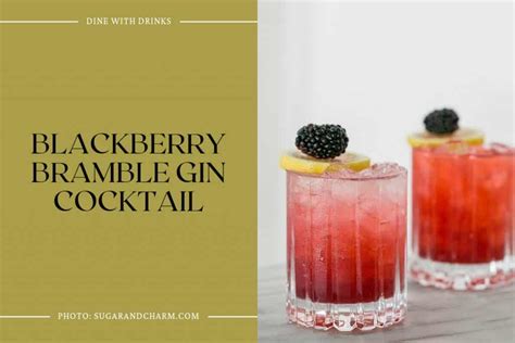 22 Blackberry Gin Cocktails To Shake Up Your Summer Nights Dinewithdrinks