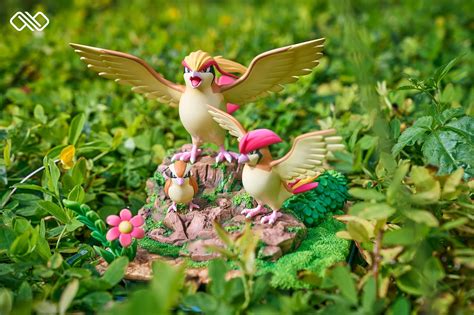 Pidgey Evolution Line Pokemon Infinite Studio 3d Custom Studio