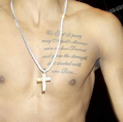 Best Tattoos For Men Trey Songz Back Tattoo