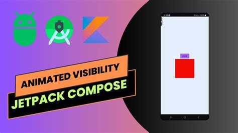 Jetpack Compose Animation Animated Visibility In Jetpack Compose Youtube
