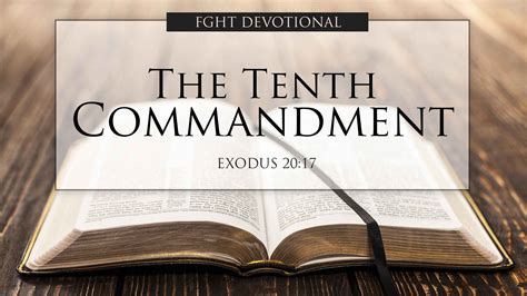 The Tenth Commandment Full Gospel Holy Temple