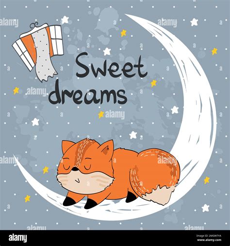Vector Sleeping Fox Stock Vector Image And Art Alamy