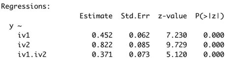 R 结构方程模型 潜变量的交互 知乎